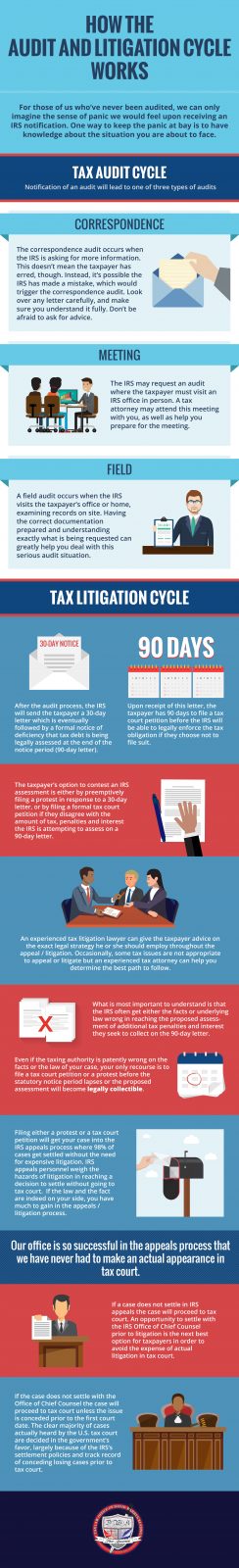 How the Audit and Litigation Cycle Works